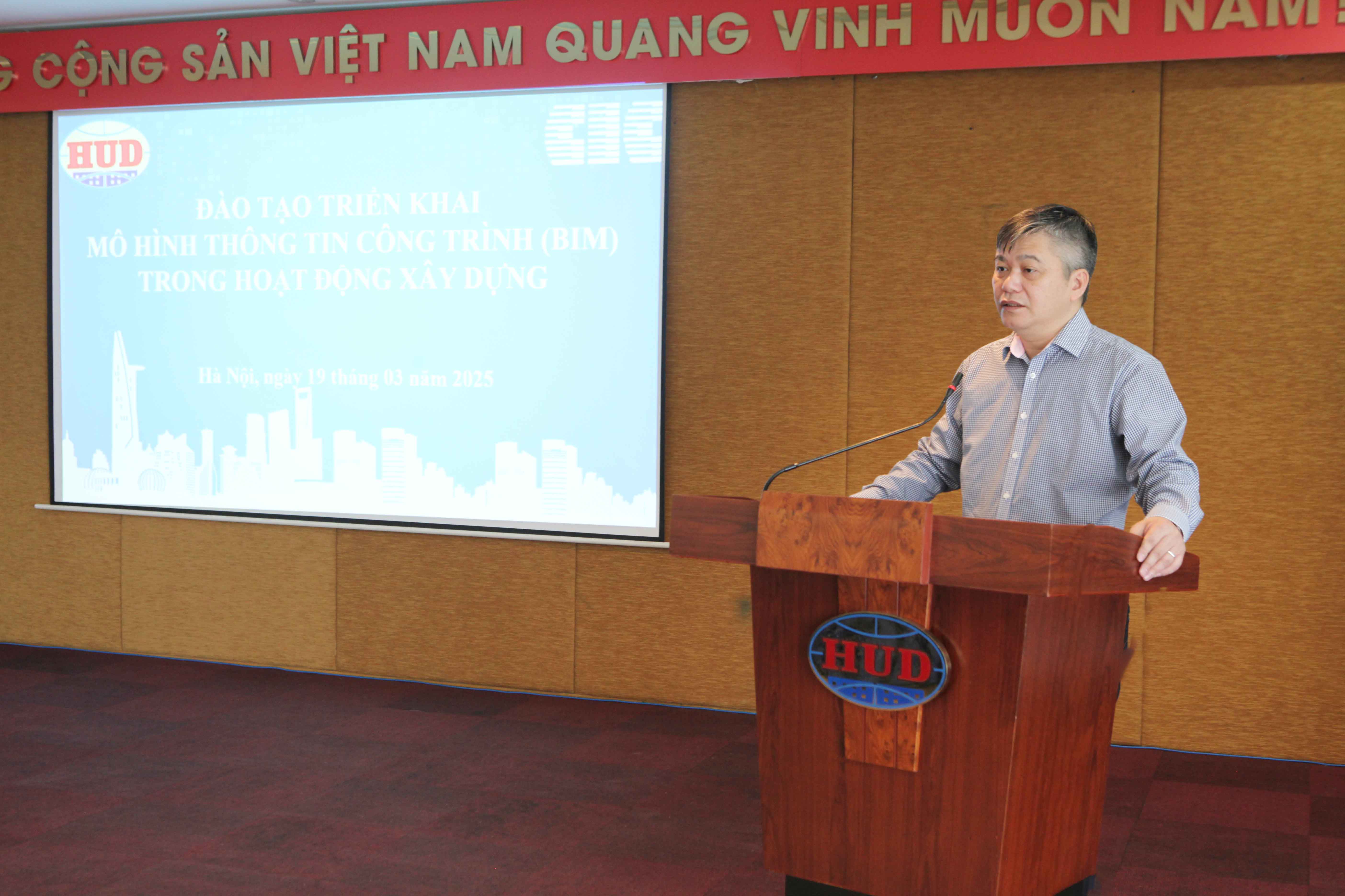 Tổng công ty HUD tổ chức đào tạo triển khai mô hình thông tin công ...